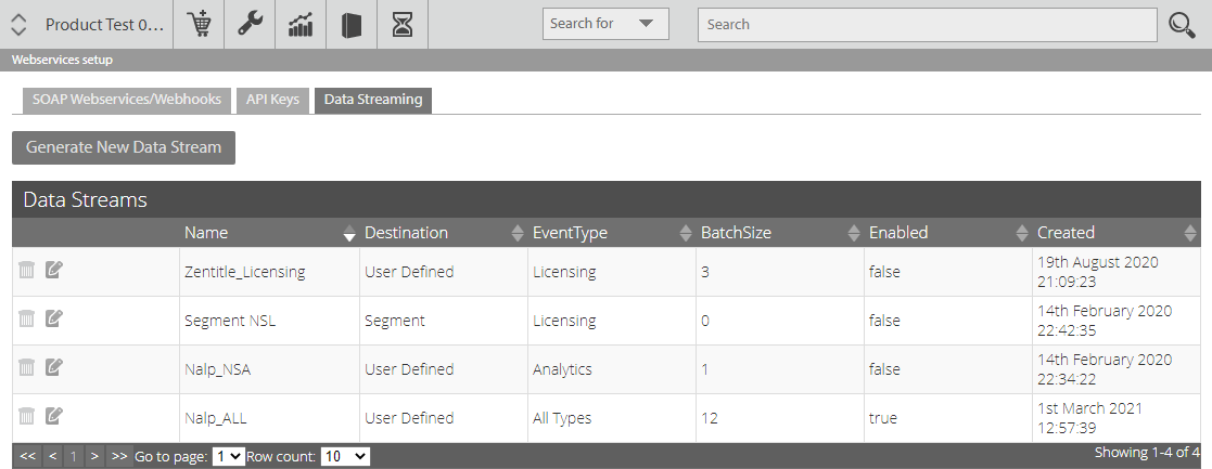 DataStream – Support Center