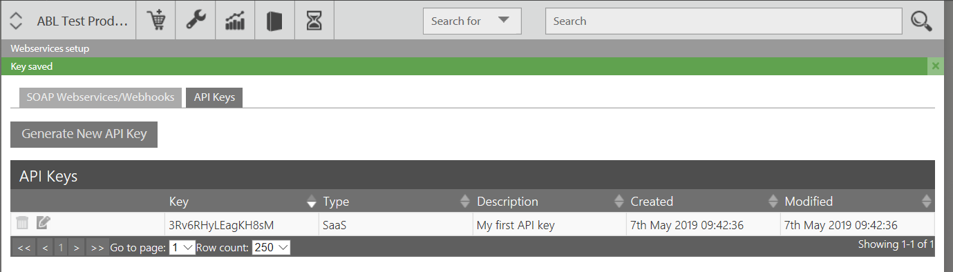 Generating and Configuring API Keys – Support Center