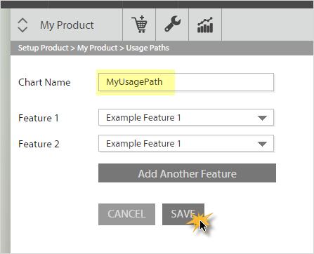Usage Path Setup and Reports – Support Center