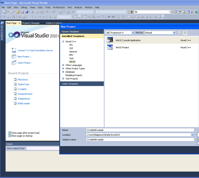 Building C/C++ Project in Visual Studio – Support Center
