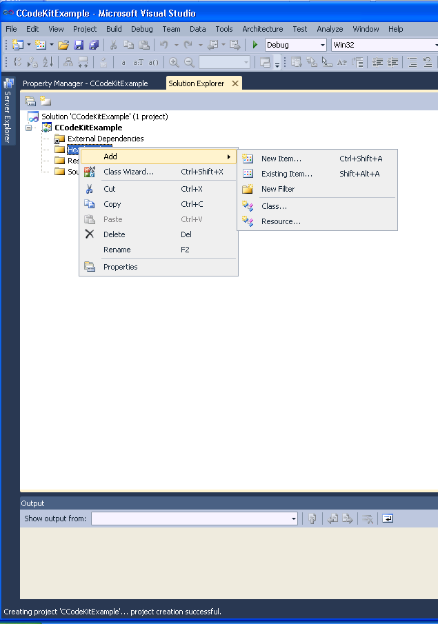Building C/C++ Project in Visual Studio – Support Center
