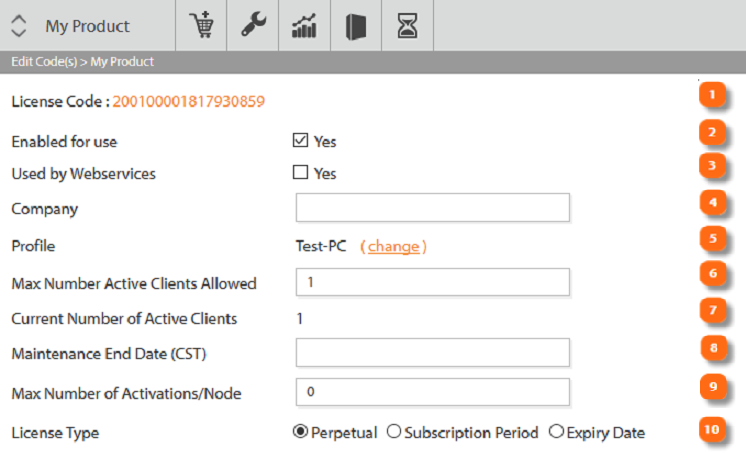 Managing Licenses – Support Center